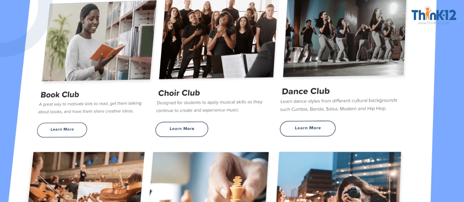 ThinK-12 Clubhub™ - Show Your Clubs to Students and Families